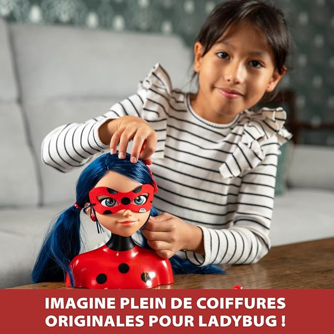 CABEZA DE LADYBUG PARA PEINAR – Jugueteria Leo